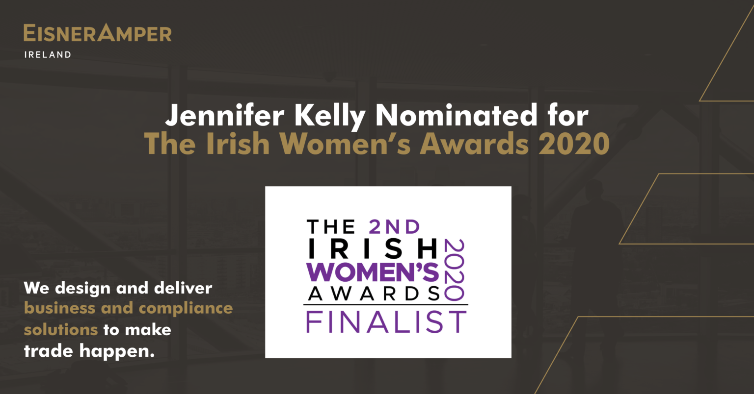 EisnerAmper Ireland | EisnerAmper's Jennifer Kelly nominated in the ...